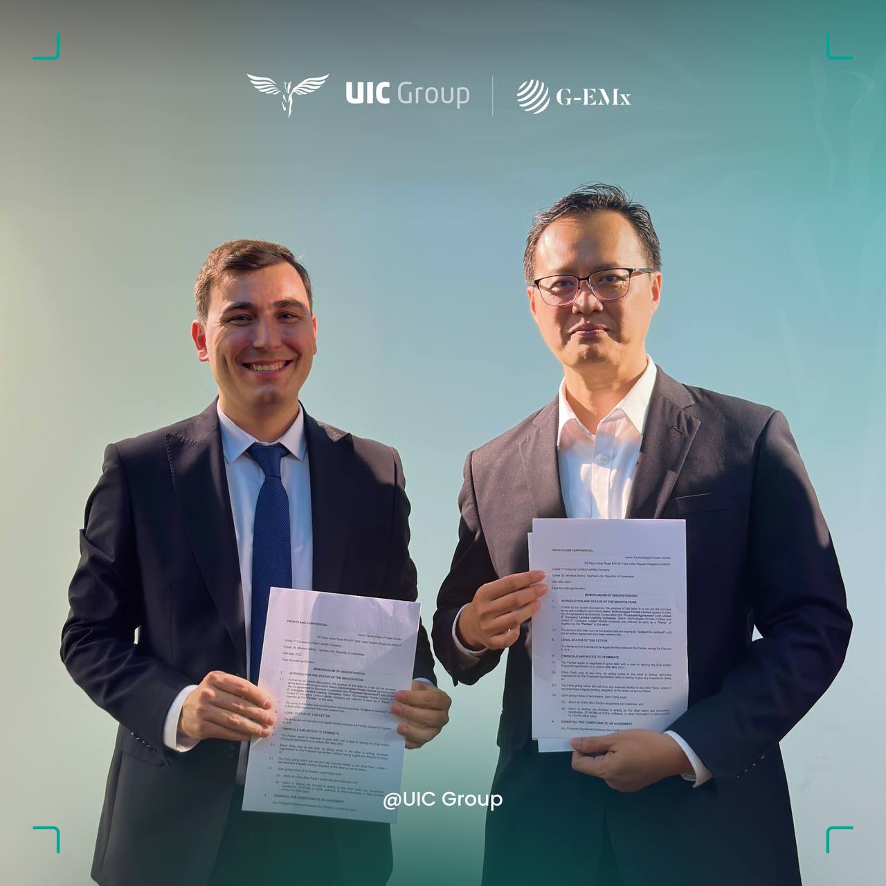 Blog | Another international memorandum at UIC Group!